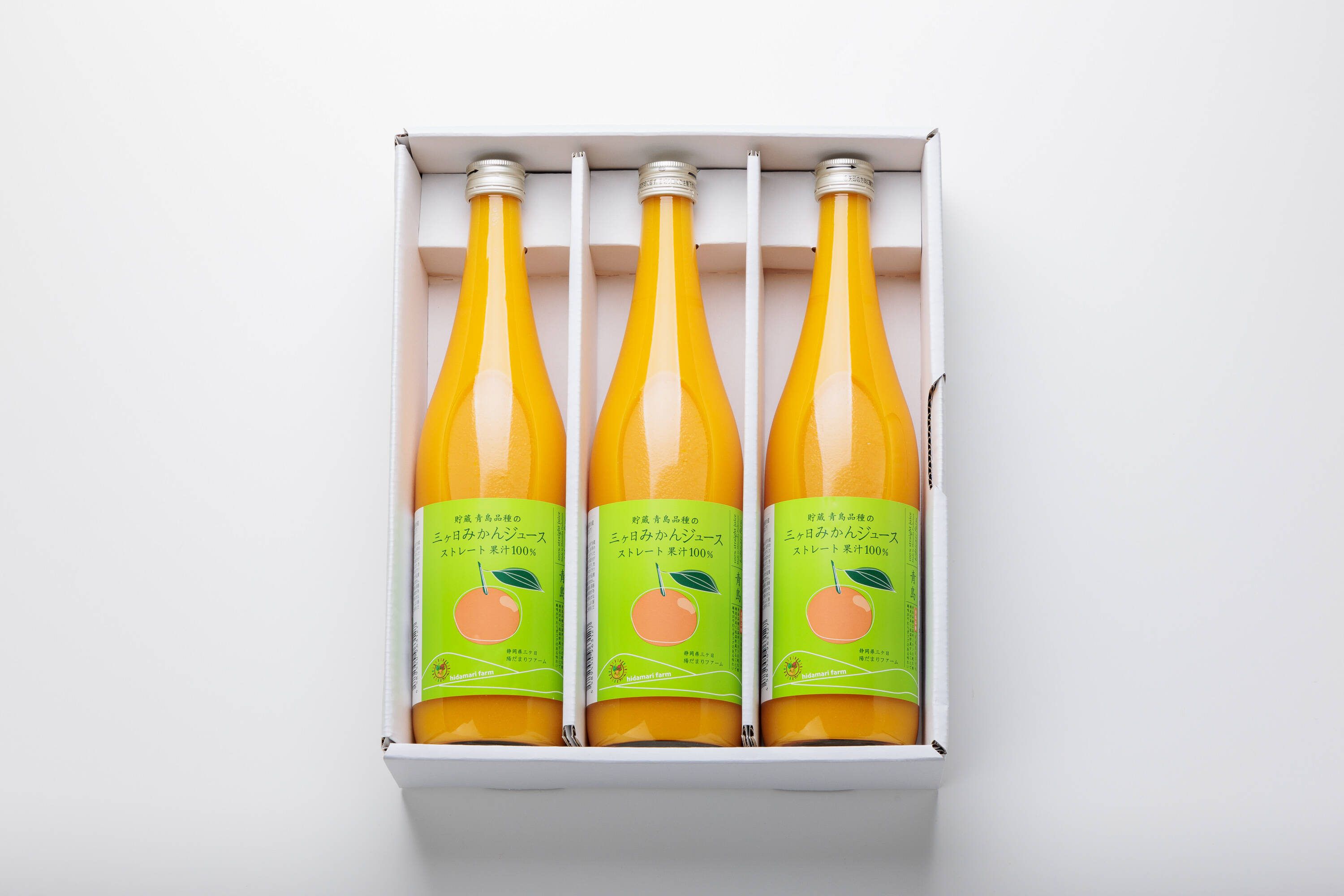 陽だまりファーム 三ヶ日青島みかんジュース ストレート100％ 720ml 3本セット スクリューキャップ：静岡県産のみかん・柑橘類｜食べチョク｜産地直送(産直)お取り寄せ通販 - 農家・漁師 ...