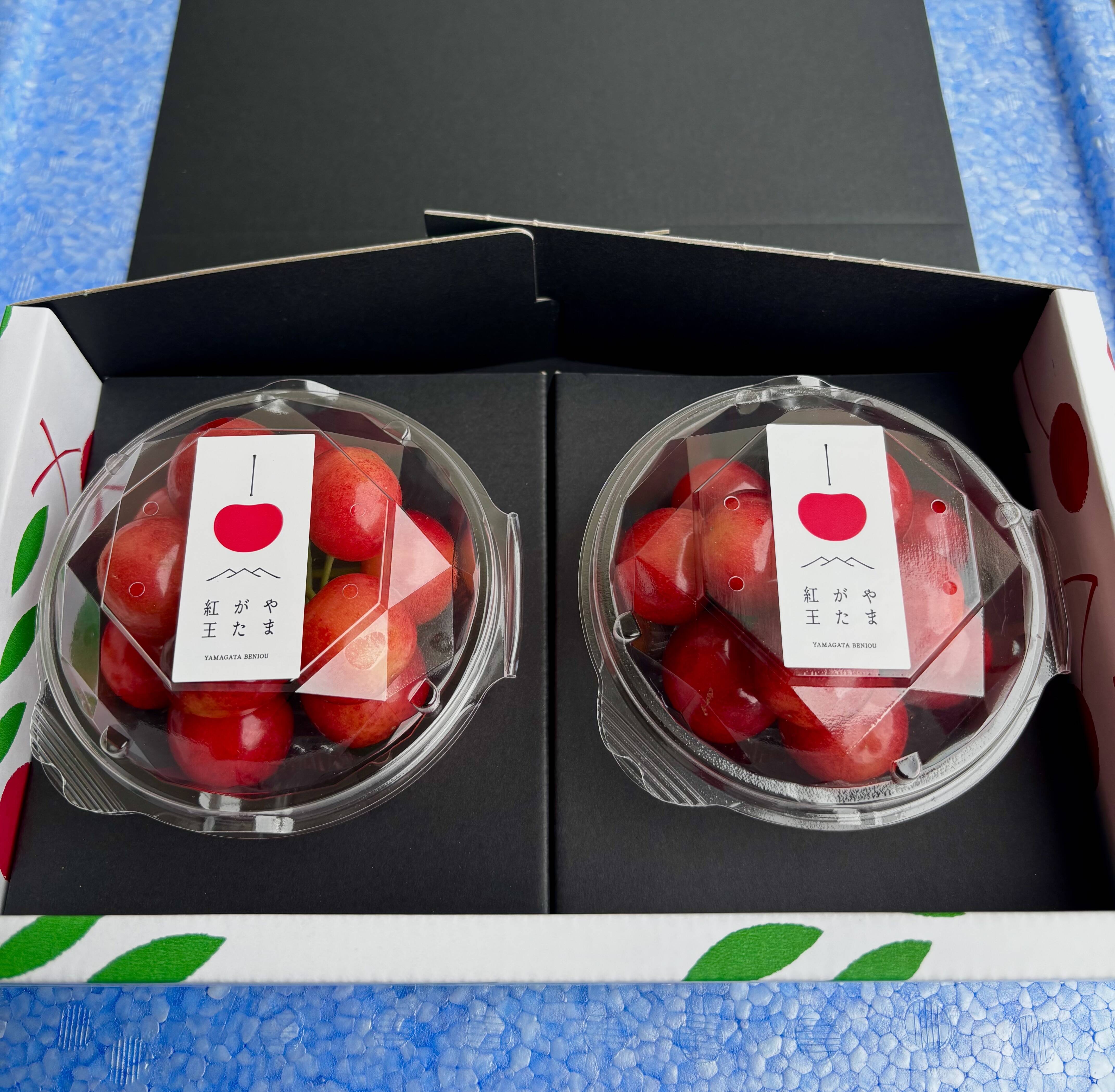 『やまがた紅王』200g 贈答用 2L~3L：山形県産のやまがた紅王｜食べチョク｜産地直送(産直)お取り寄せ通販 - 農家・漁師から旬の食材を直送