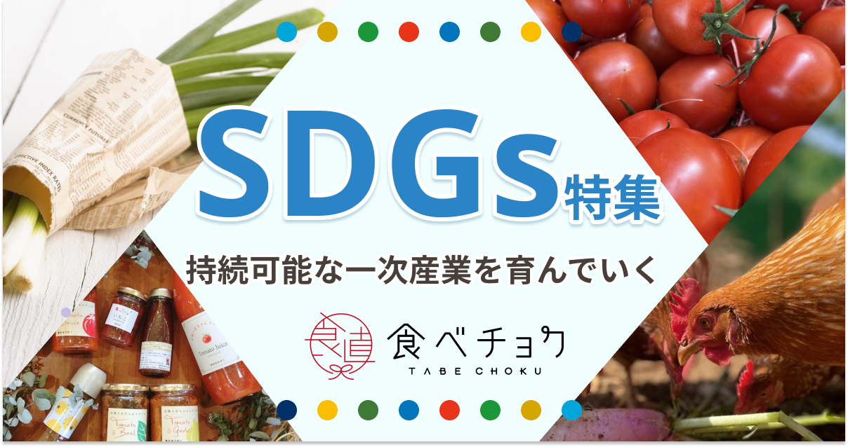 SDGsの取り組みを6つの特集でご紹介！ | 食べチョク