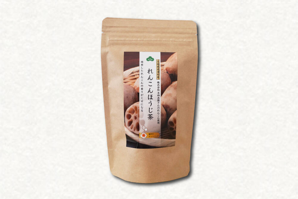 【ホット限定】れんこんほうじ茶／2g×8（2袋）お茶 新感覚 スープのような深みのある味わい ティーバッグ 松田製茶 猿島茶 日本茶インストラクター監修 TBG-043：茨城県産の紅茶｜食べ ...