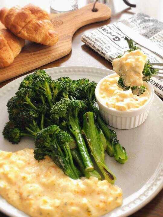 スイートブロッコリーのグリル・タルタル添え おかずのレシピ・作り方｜食べチョク｜産地直送(産直)お取り寄せ通販 - 農家・漁師から旬の食材を直送