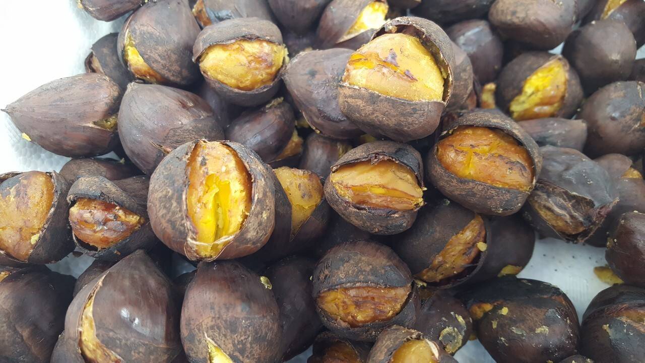 庄七農園限定、氷蔵熟成焼き和栗 (1kg)：茨城県産の果物｜食べチョク｜産地直送(産直)お取り寄せ通販 - 農家・漁師から旬の食材を直送