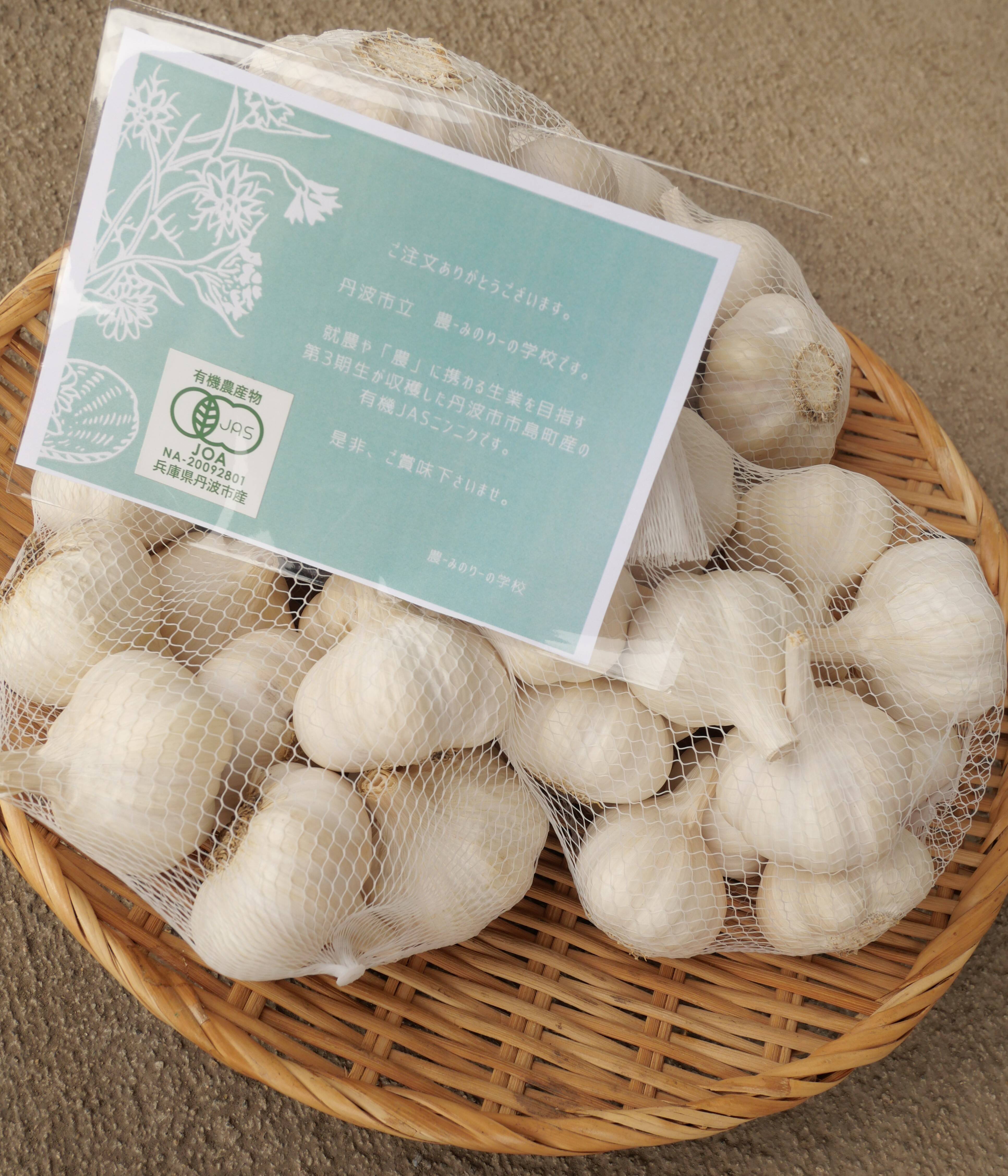 【有機JAS】有機の里☆市島産ニンニク～サイズ不揃い～ 4.8kg （80サイズ）：兵庫県産の野菜｜食べチョク｜産地直送(産直)お取り寄せ通販 - 農家・漁師から旬の食材を直送