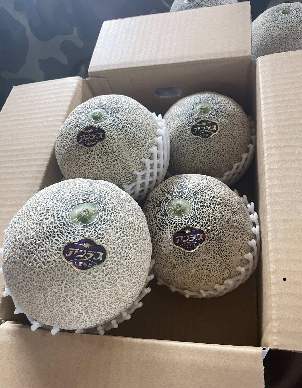 アンデスメロン3L4玉：熊本県産のアンデスメロン｜食べチョク｜産地直送(産直)お取り寄せ通販 - 農家・漁師から旬の食材を直送