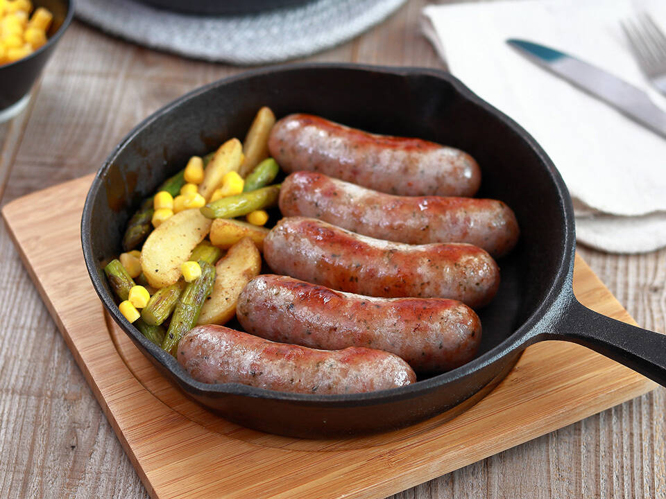 肉汁が溢れる！ハーブと香辛料が香る「元気豚 粗挽きハーブフランク 」300g（60g×5本入）×5パックセット 【516】：千葉県産の加工品｜食べチョク｜産地直送(産直)お取り寄せ通販 ...