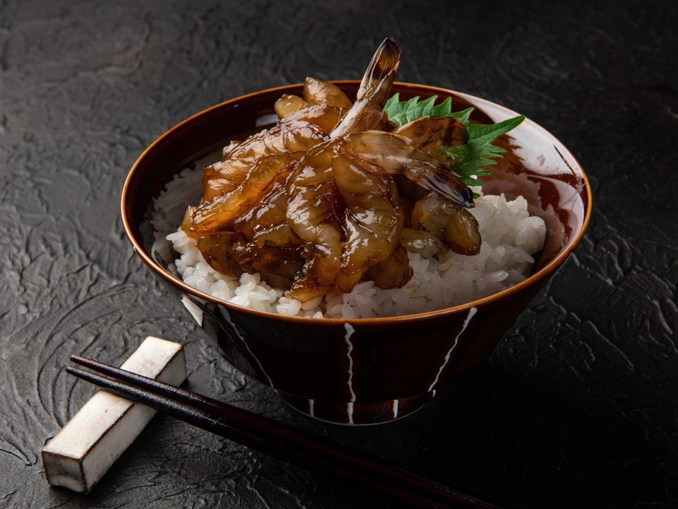 車海老の特製醤油漬け丼 2パック(2食分) 70g×2P 解凍してご飯に乗せるだけ！！：熊本県産のその他エビ｜食べチョク｜産地直送(産直)お取り寄せ通販 - 農家・漁師から旬の食材を直送