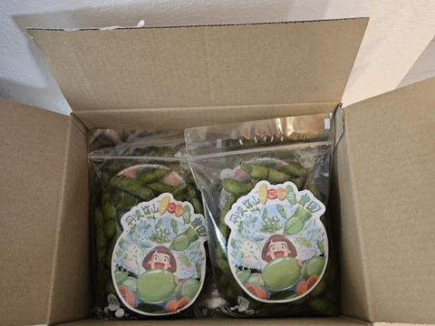 【ぷりぷり！】丹波篠山産黒枝豆1kg 250g×4P 10/18順次発送：兵庫県産の丹波黒大豆枝豆｜食べチョク｜産地直送(産直)お取り寄せ通販 - 農家・漁師から旬の食材を直送