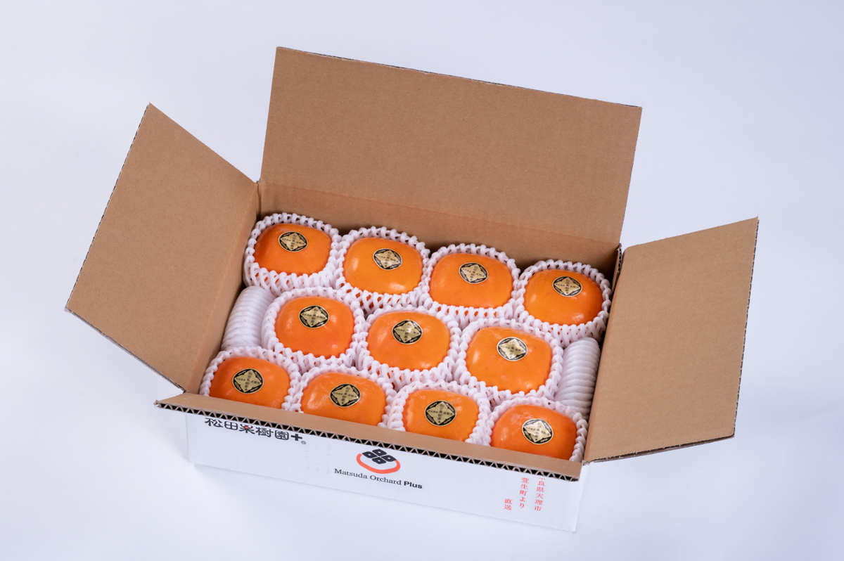 糖度に自信！！ギフトBOX贈答用 刀根早生柿誕生の地より直送 たねなし柿 もらってうれしい甘い柿：奈良県の投稿｜食べチョク｜産地直送(産直)お ...