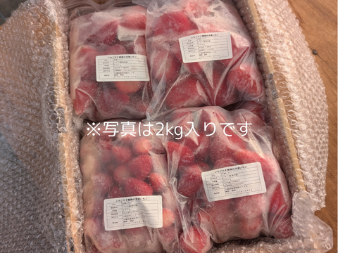【完熟冷凍いちご】使いやすい小粒 4kg(500g×8個)：千葉県産の加工品｜食べチョク｜産地直送(産直)お取り寄せ通販 - 農家・漁師から旬の食材を直送