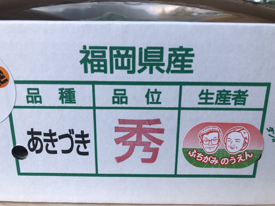 甘くてジューシー あきづき5kg(12〜16玉)：福岡県産のあきづき｜食べチョク｜産地直送(産直)お取り寄せ通販 - 農家・漁師から旬の食材を直送
